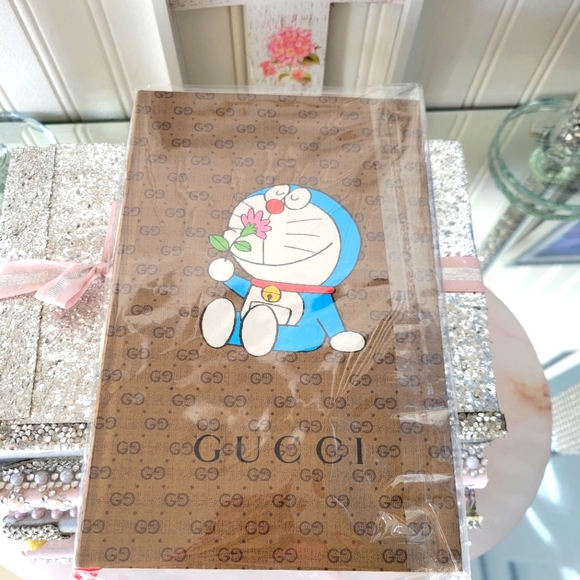 Gucci | Office | Nwt Gucci X Doraemon Collaboration Notebook | Poshmark